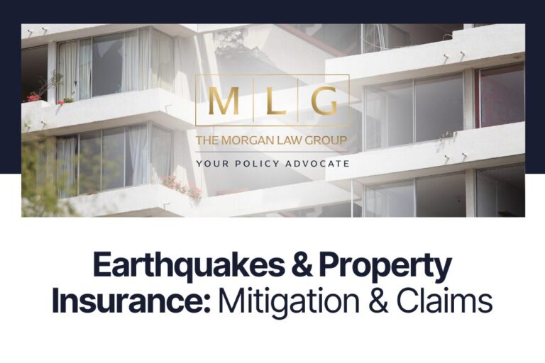 Earthquakes & Property Insurance: Mitigation & Claims - The Morgan Law ...