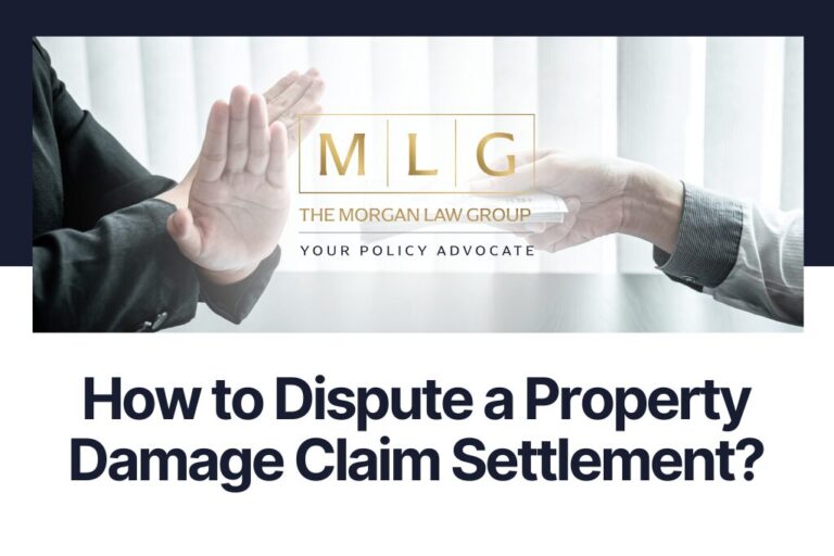 How to Dispute a Property Damage Claim Settlement? - Morgan Law Group, P.A.