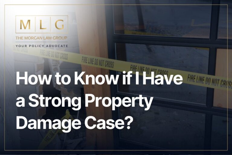 How to Know if I Have a Strong Property Damage Case? - Morgan Law Group ...