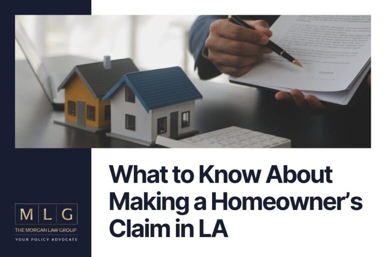What to Know About Making a Homeowner’s Claim in LA | The Morgan Law ...