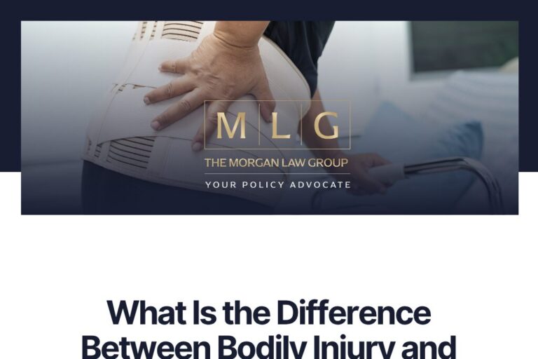 What Is the Difference Between Bodily Injury and Personal Injury? | The ...